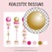 Pink Balloon Menu,balloon Price Menu, Balloon Menu Mockup, Canva ...
