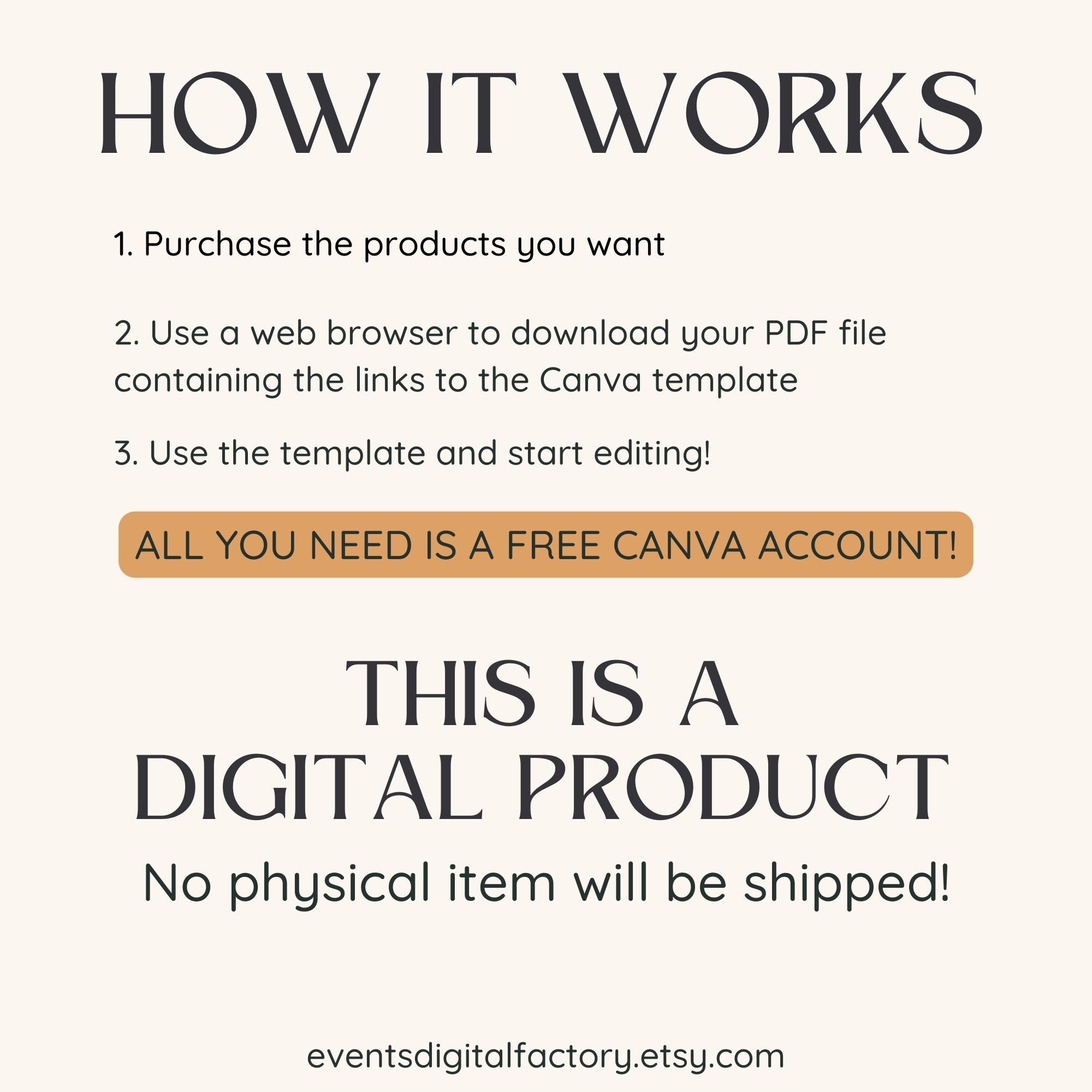 Digital Moon Arch Frames for Canva, Moon Event Mockups, Digital Moon ...