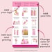 Pink Balloon Menu,balloon Price Menu, Balloon Menu Mockup, Canva ...