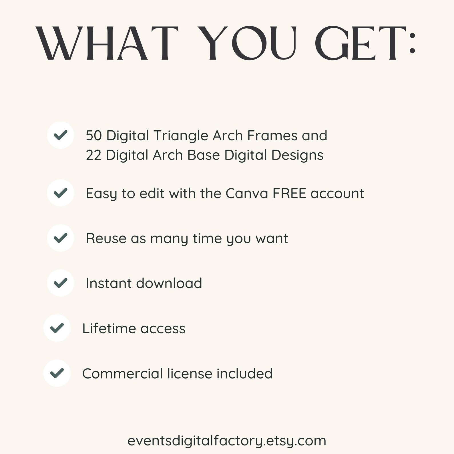 Digital Triangle Arch Frames for Canva, Triangle Event Mockups ...