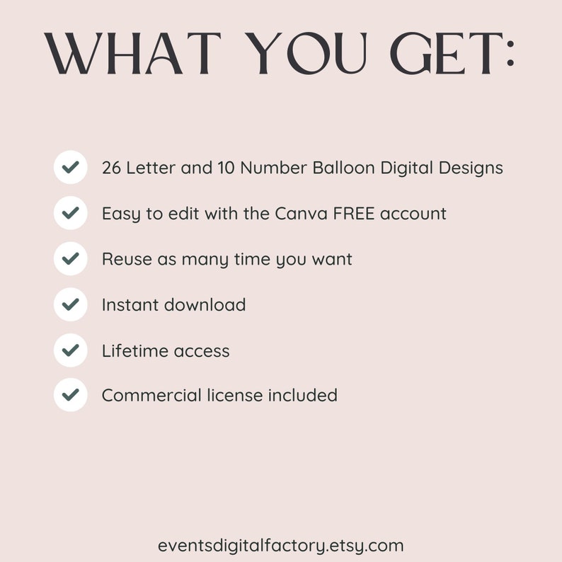 Foil Balloon Letter and Number Canva Elements,digital Balloon Alphabet ...