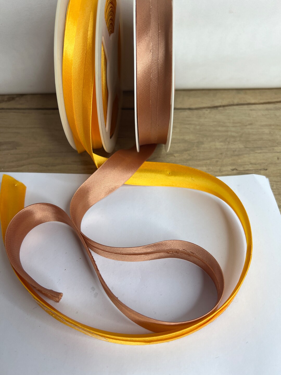 Satin Bias Binding Ribbon Width 25mm Various Colours & Lengths - Etsy