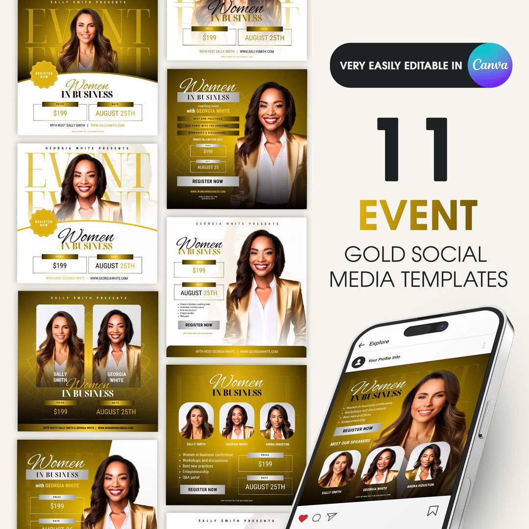 Coaching Flyer Seminar Flyer Webinar Template Womens Masterclass Canva ...