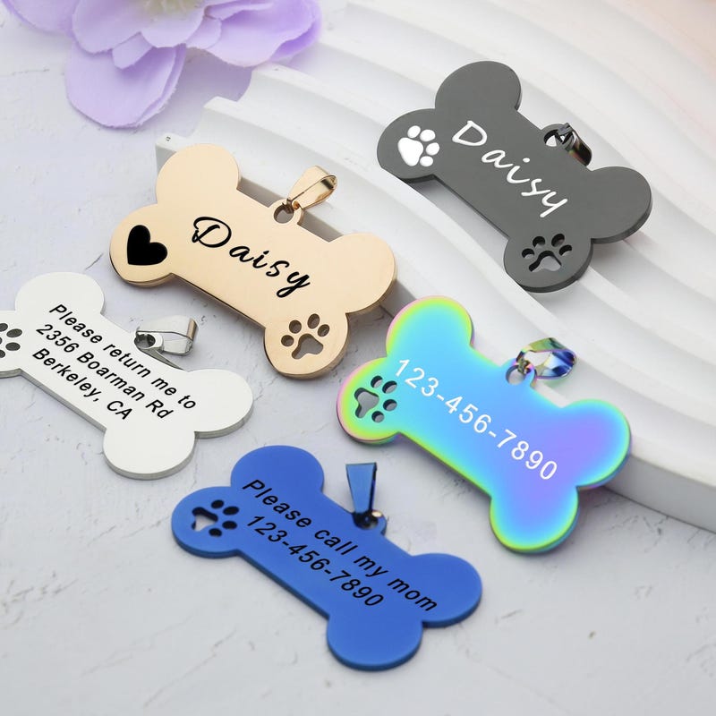 Unique Dog Tag - Etsy