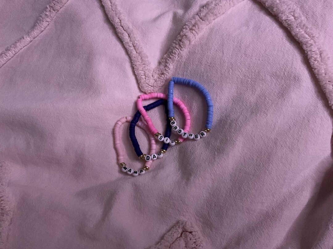 Four Family Bracelets - Etsy