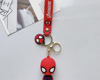 Spider-man Homemade Alpha Keychain - Etsy