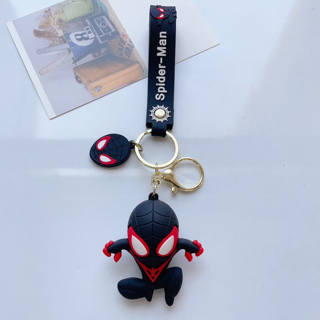 Spider-man Keychain - Etsy