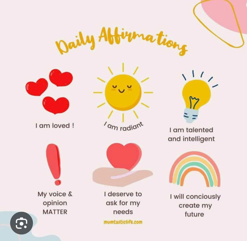 Affirmation Cards for Children - Etsy