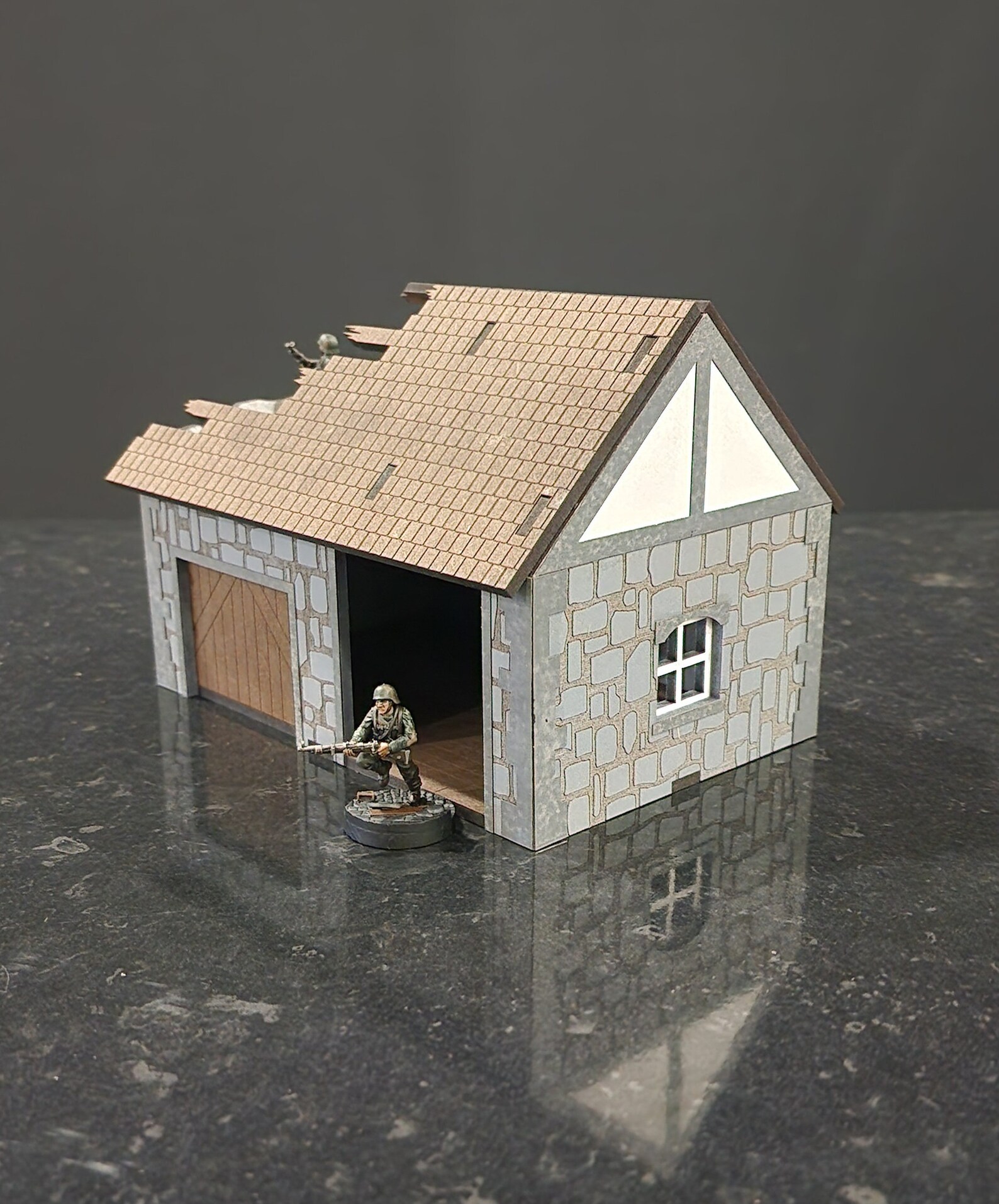 Paintnbuild German Stable - for Laser Cutting - Etsy