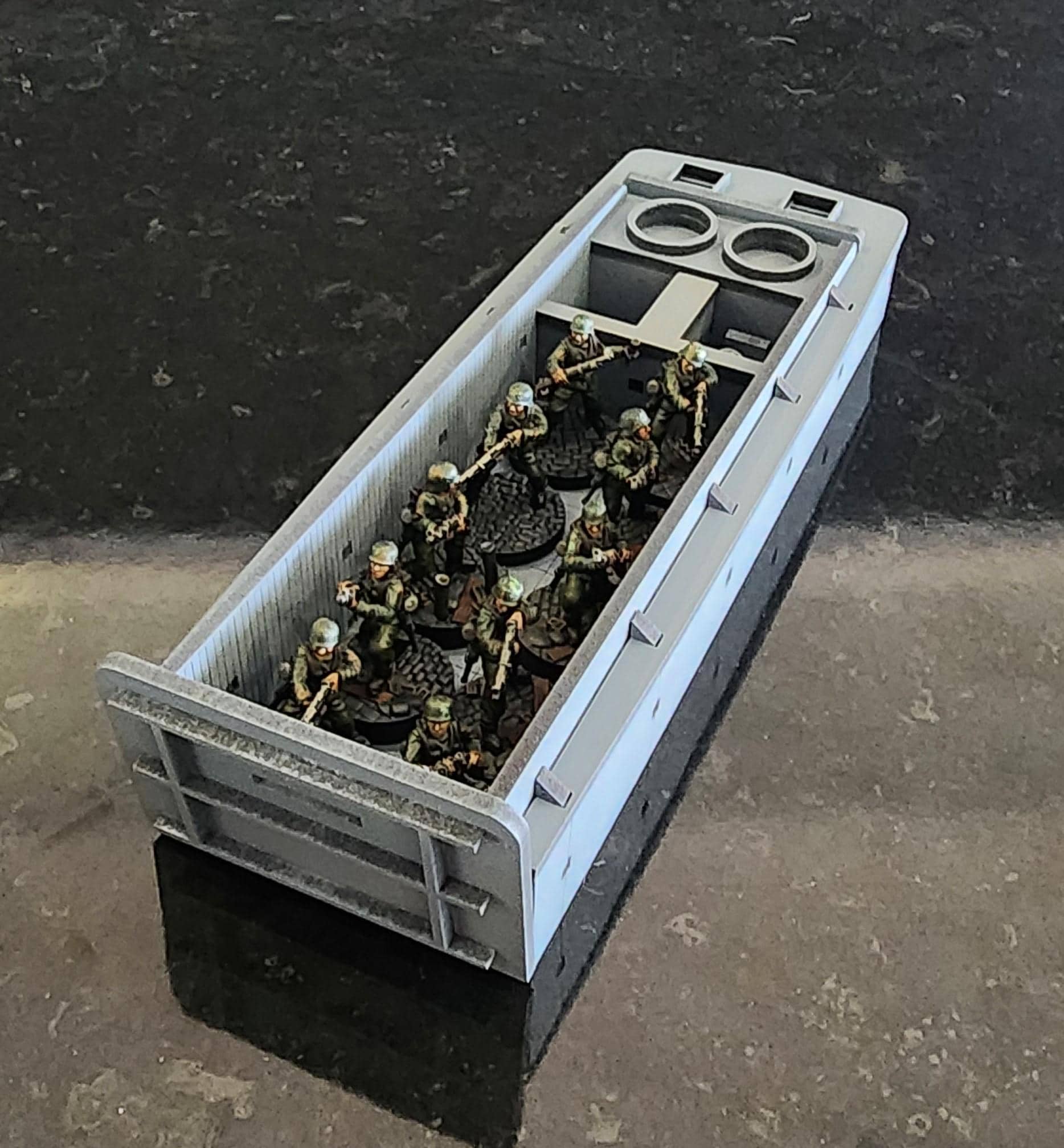 LCVP / Higgins Boat WW2 28mm Scale - for Laser Cutting - Etsy