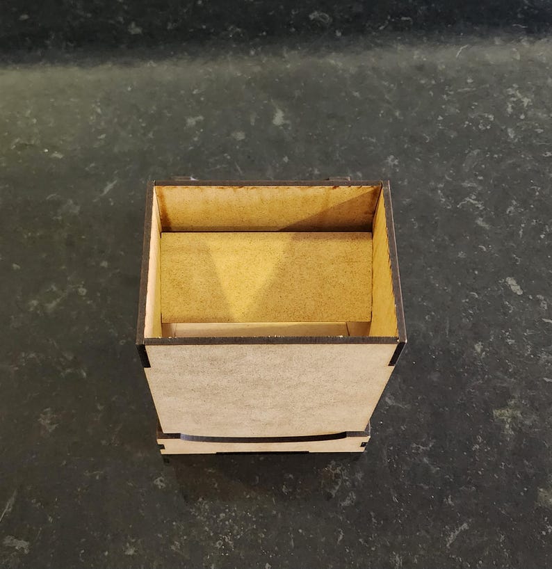 Simple MDF Dice Tower - for Laser Cutting - Etsy