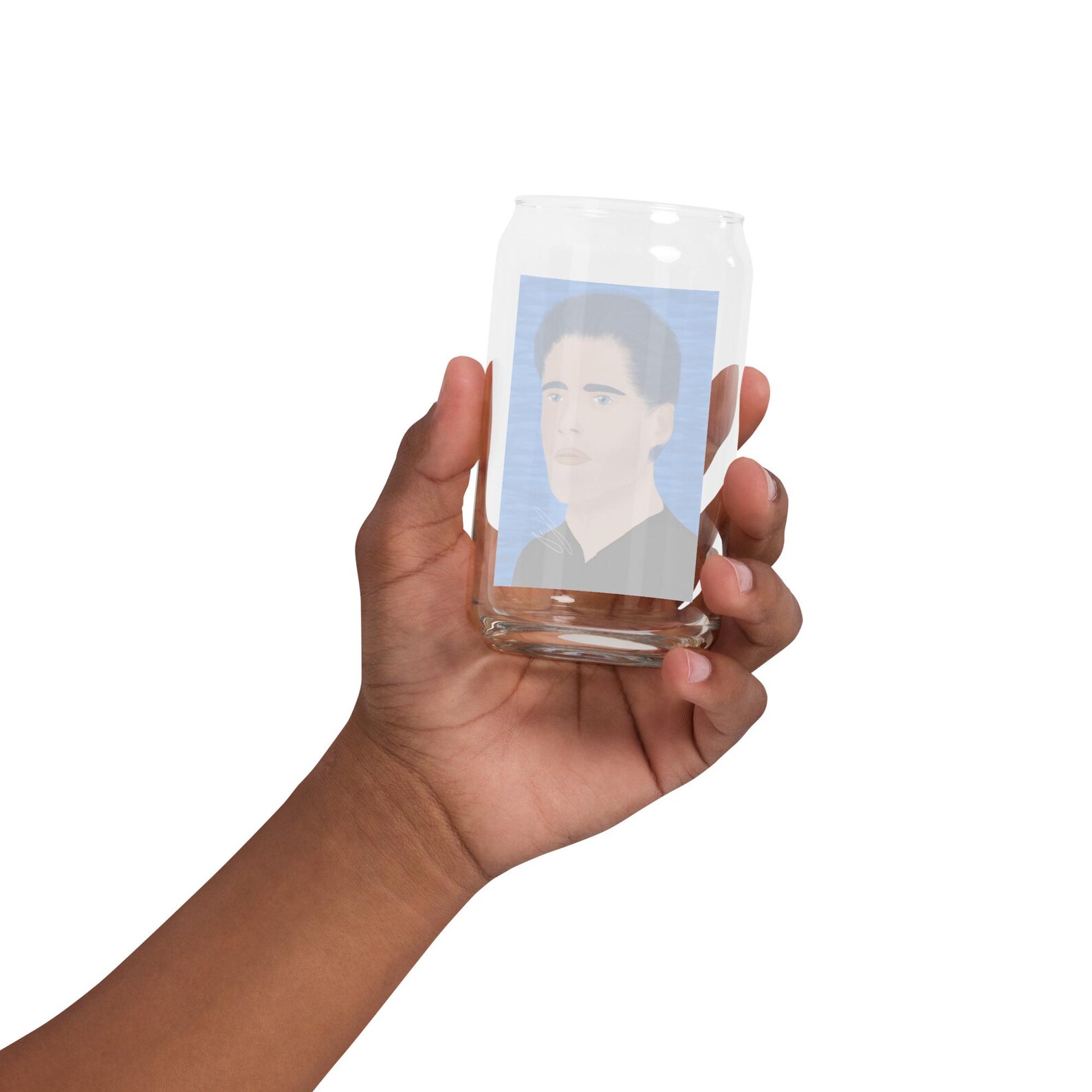 Poseidon Greek God of the Sea Can-shaped Glass - Etsy