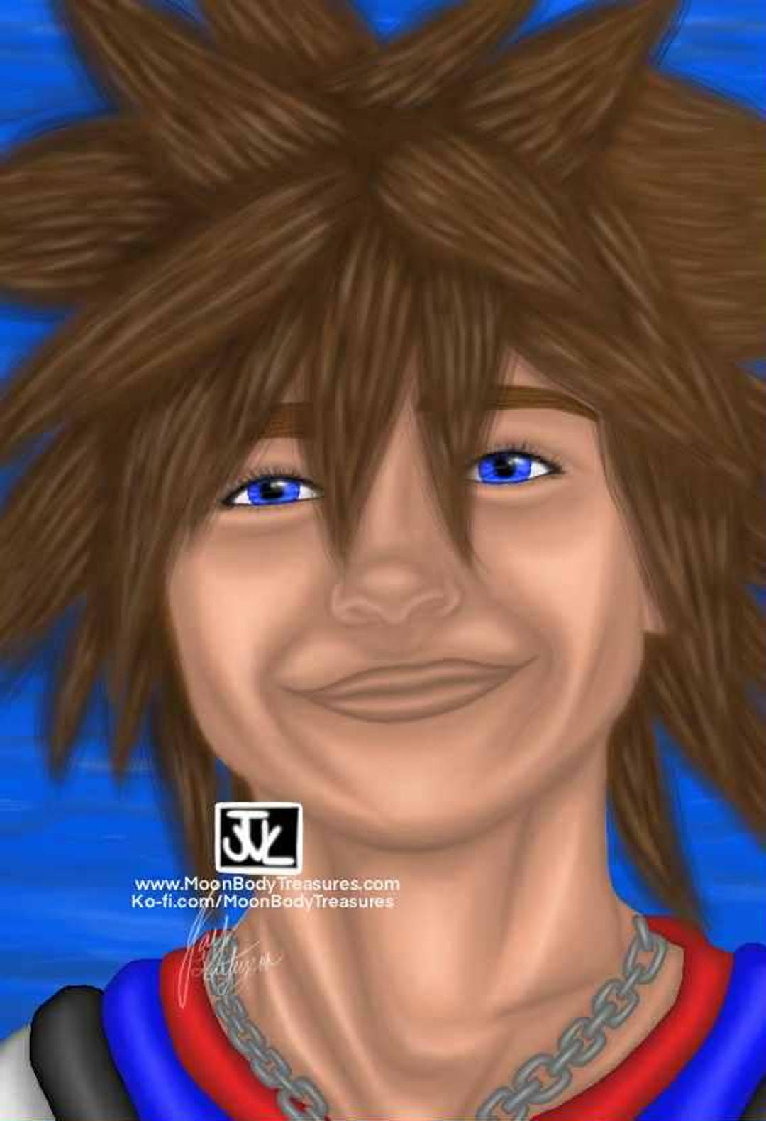 Kingdom Hearts Sora Digital Print - Etsy