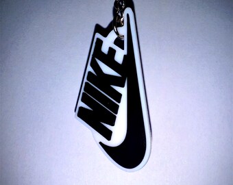 Nike Logo Keychain - Etsy