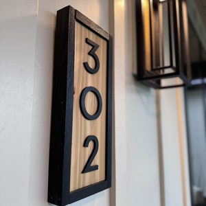 Custom Address Sign, Cedar Address Sign, House Number Address Sign ...
