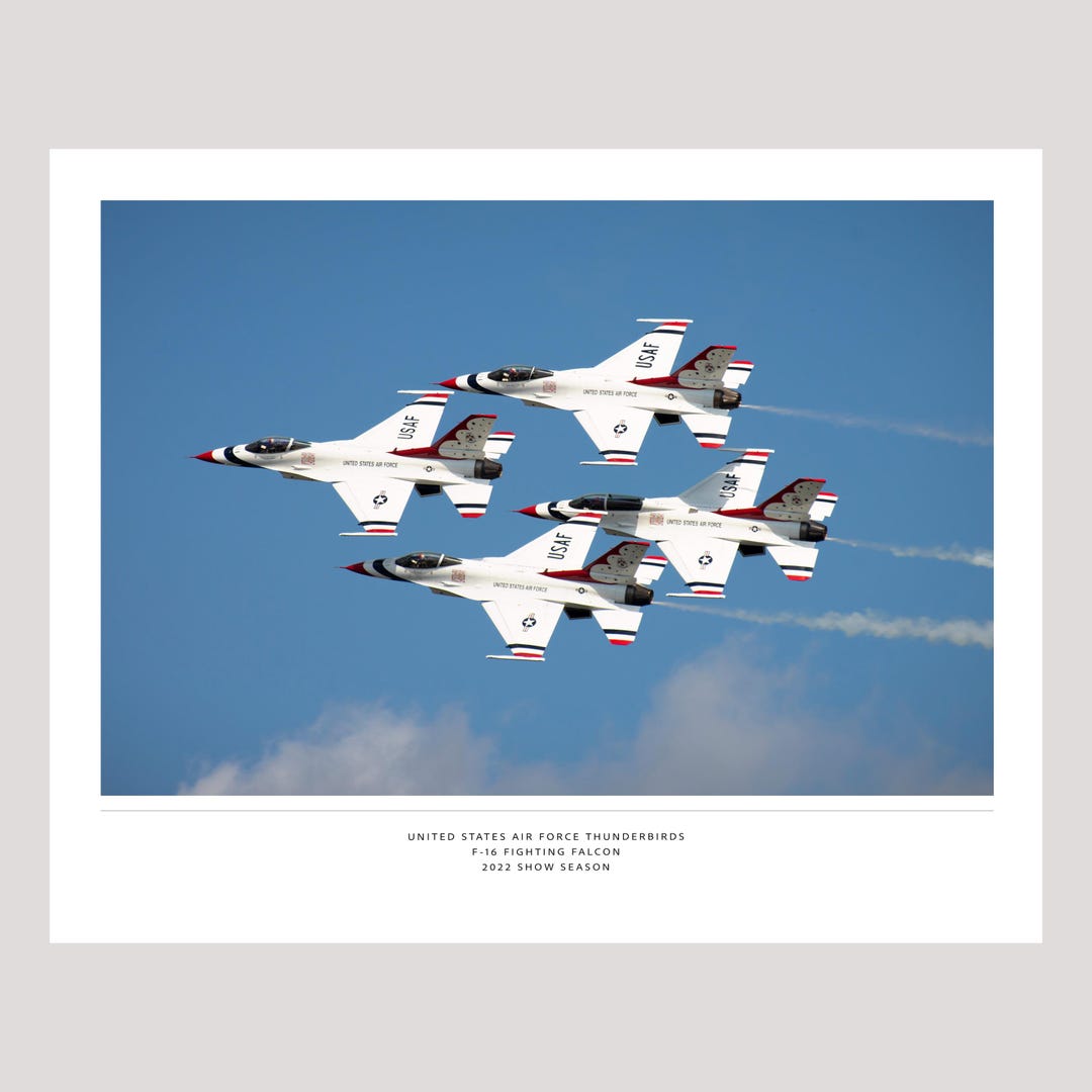 USAF Thunderbirds | Aviation | Photography | Fine Art | Giclee | Print ...