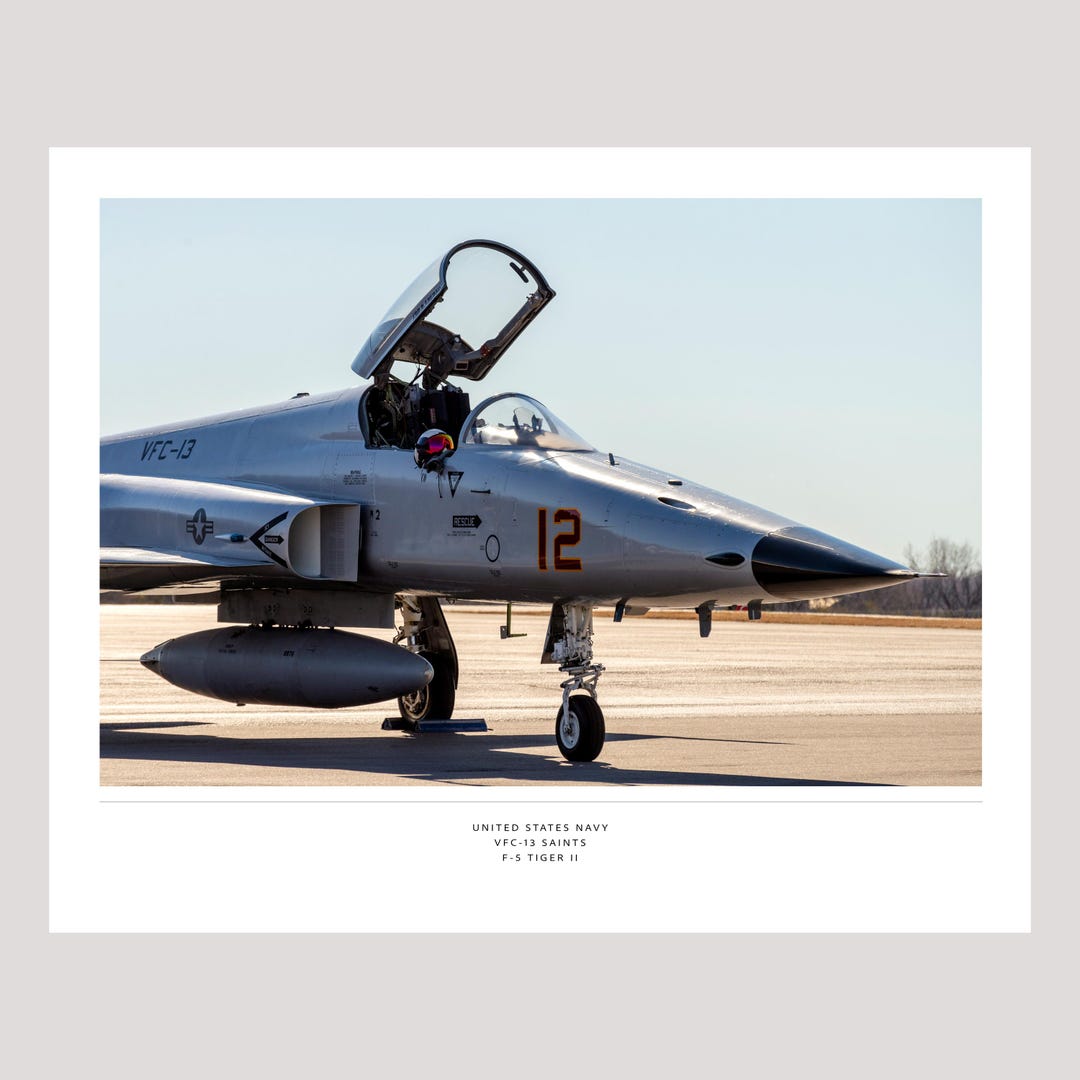 VFC-13 Saints - F-5 Tiger on Ramp | Aviation | Photography | Fine Art ...