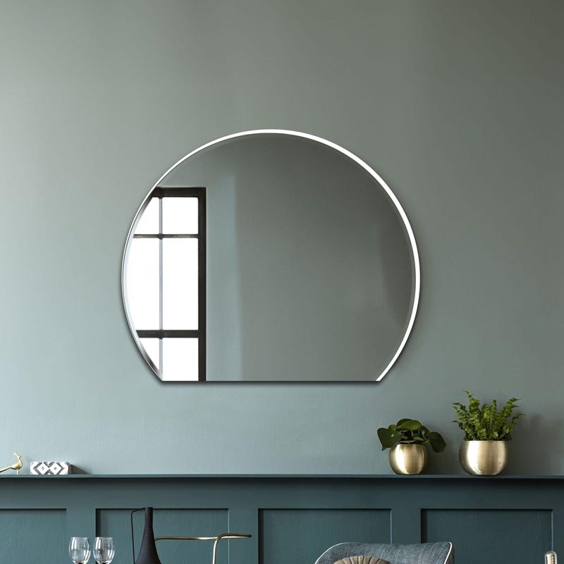 Half Circle Mirror - Etsy