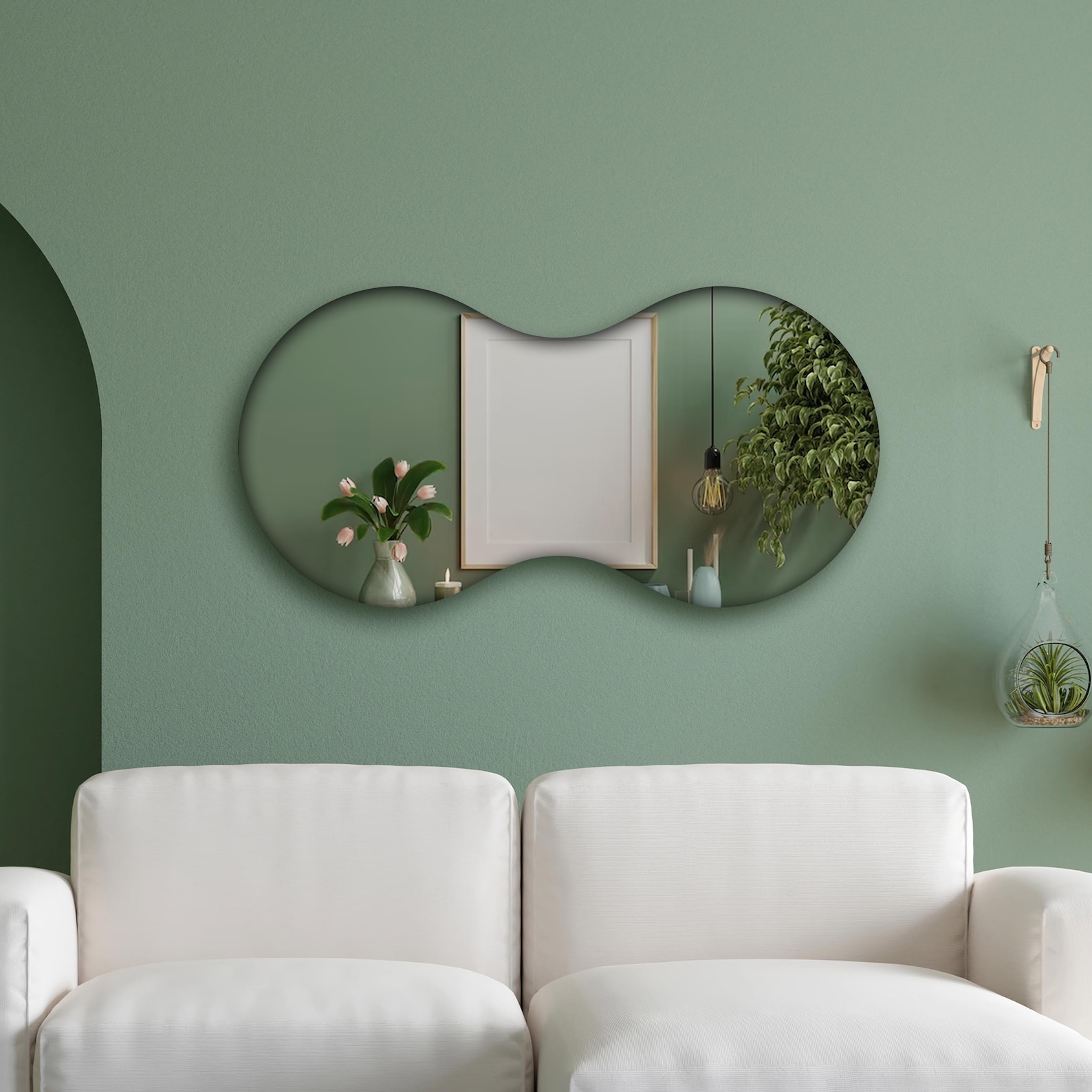 Frameless Full Length Mirror: Modern Minimalist Design, All Large ...