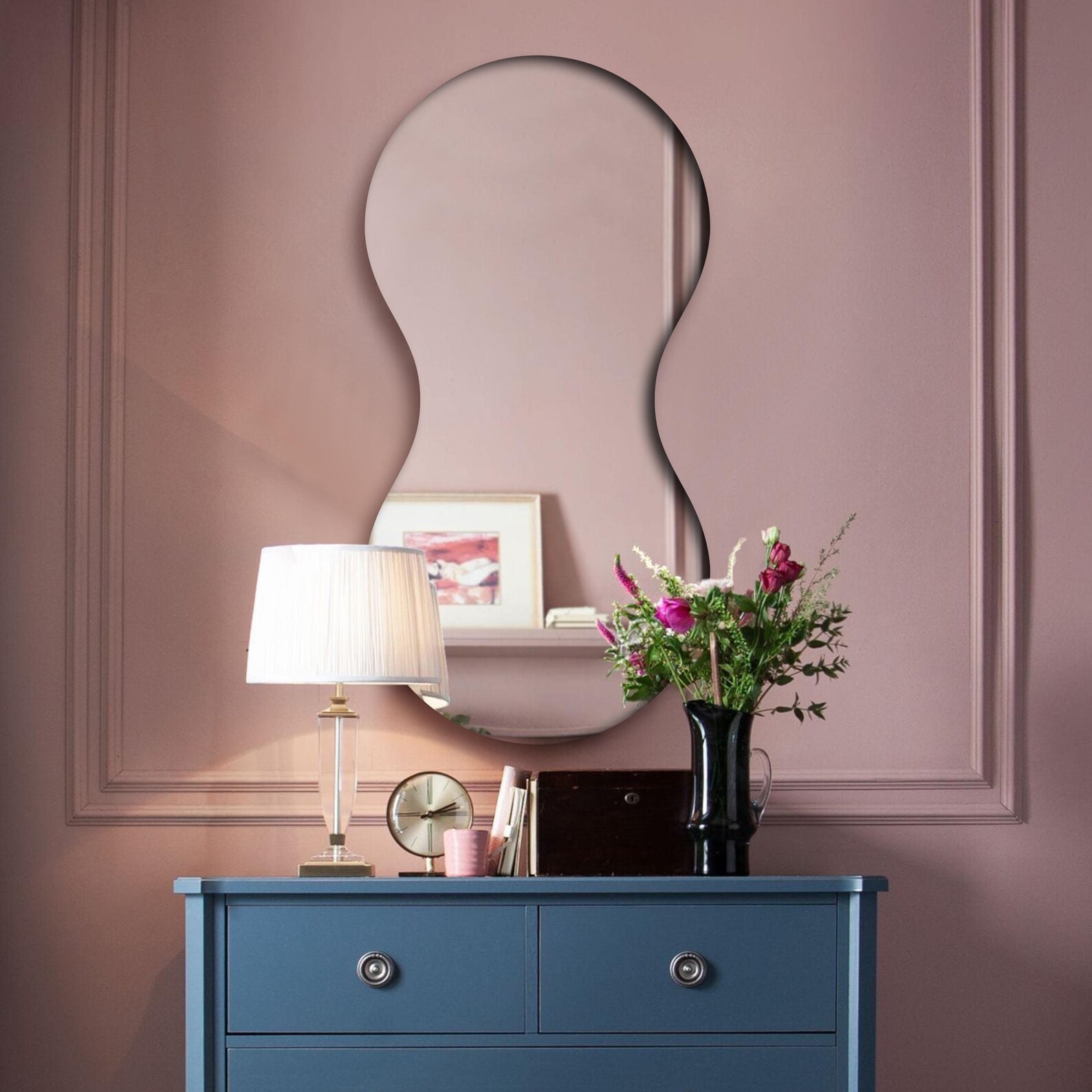 Frameless Full Length Mirror: Modern Minimalist Design, All Large ...