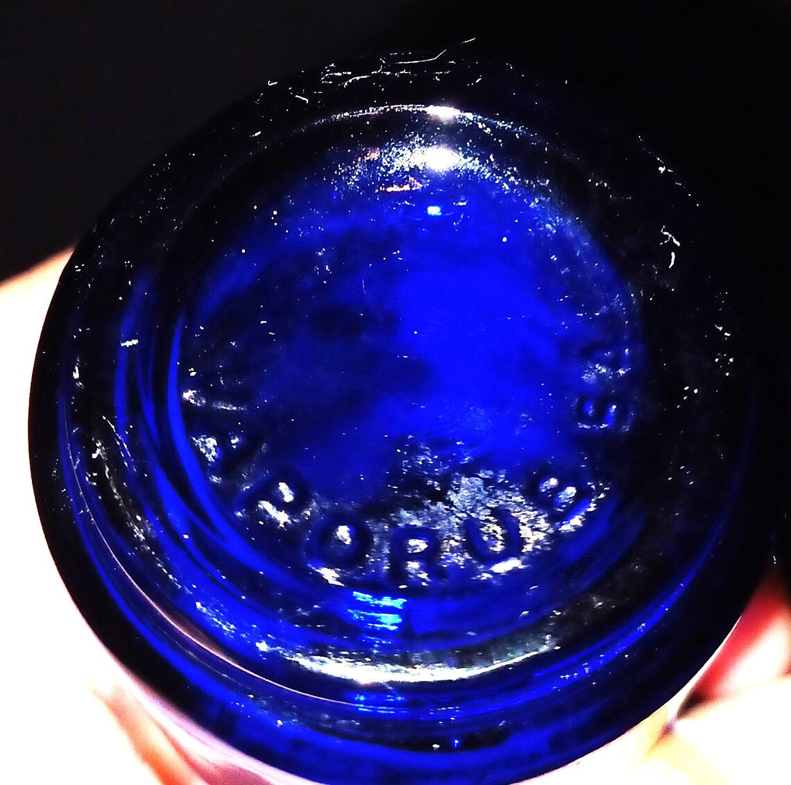 Vtg Cobalt Blue Vicks Vaporub Jar Probably 1950s - Etsy