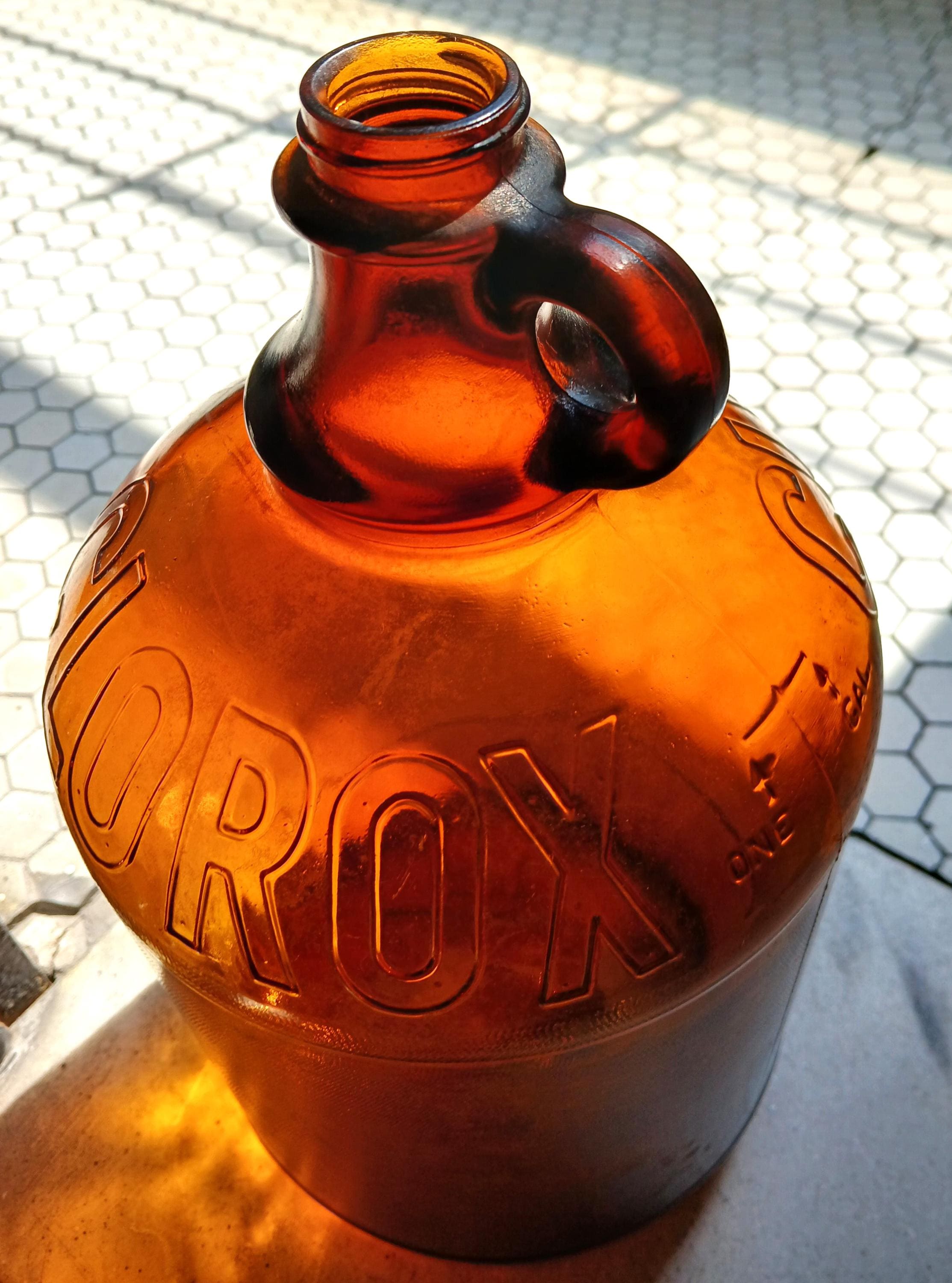 Vtg Gallon 1950s Embossed Clorox Bottle Textured Glass - Etsy
