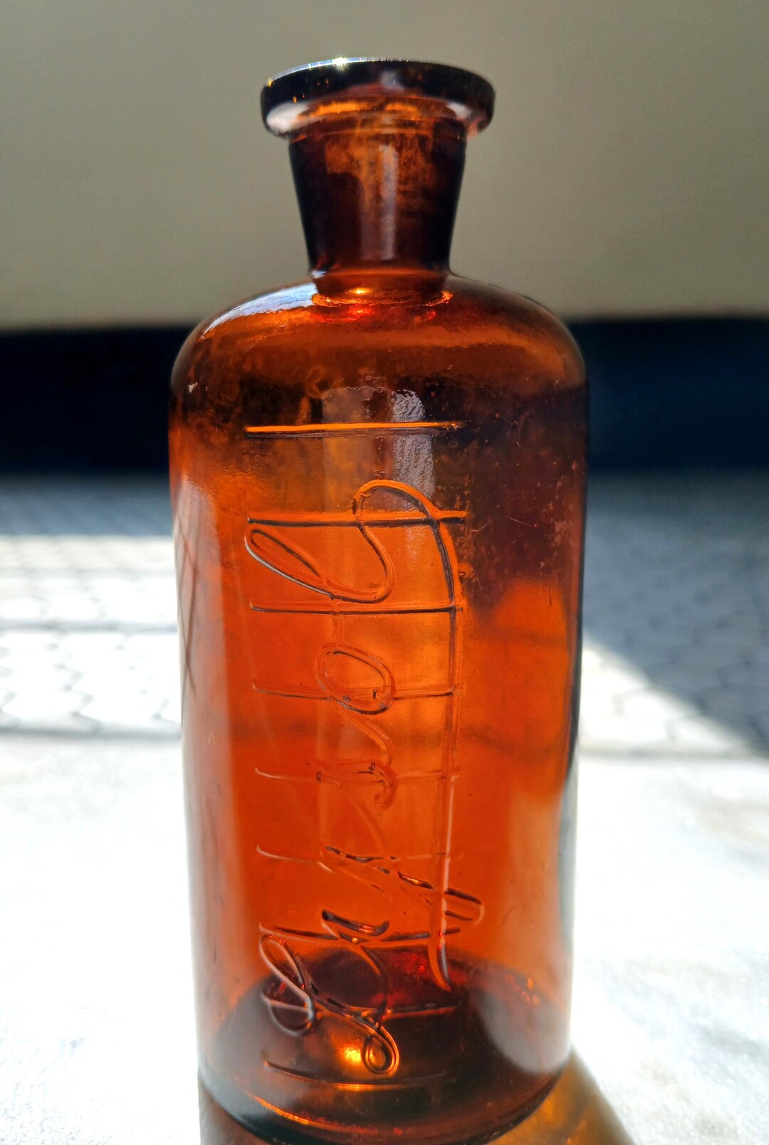 Vtg Lysol Bottle Amber Embossed 1910s or 20s - Etsy
