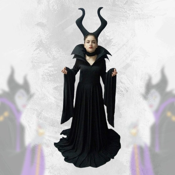 Maleficent Costume Etsy