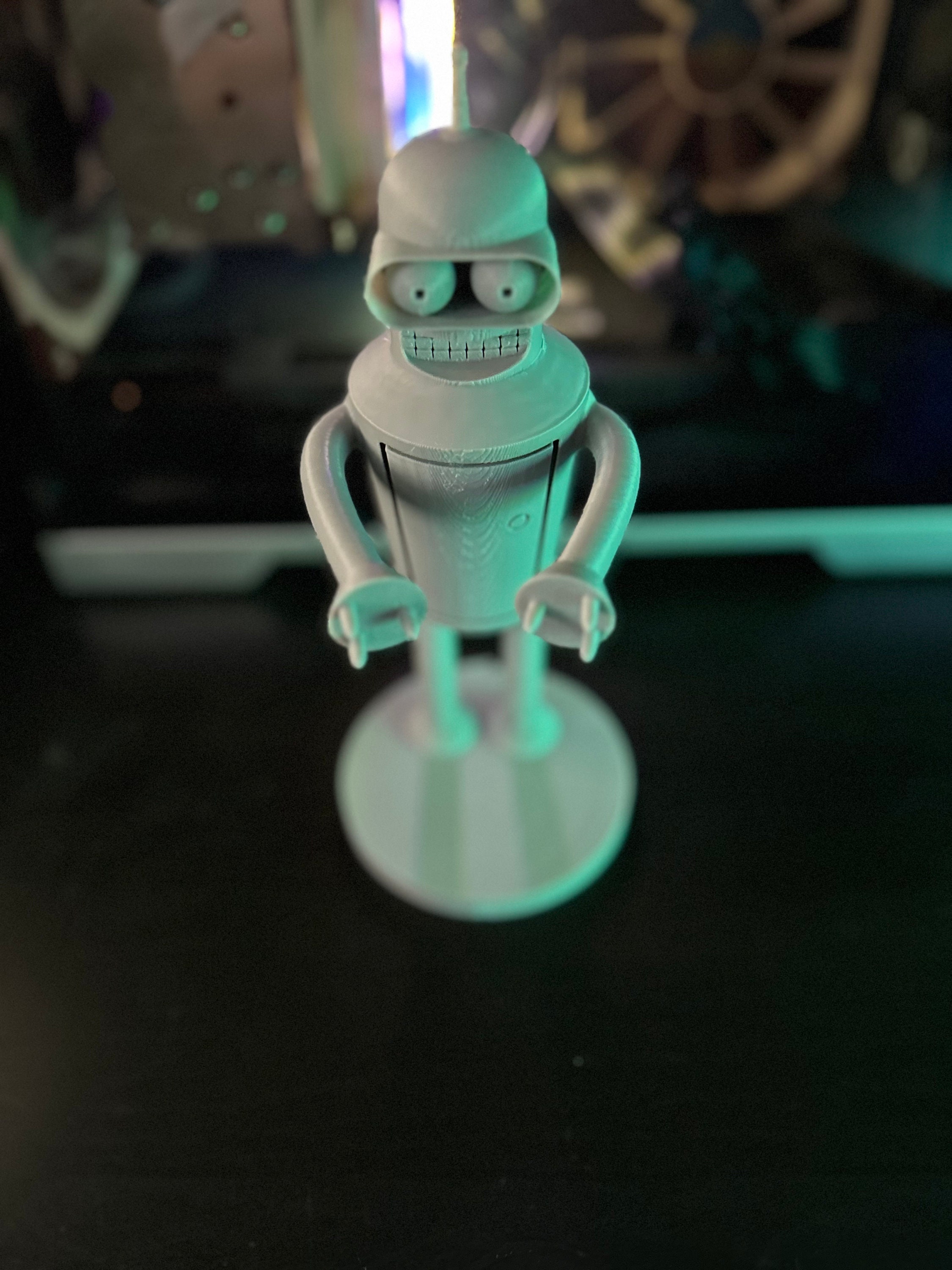 3D Printed Bender Controller Holder Futurama Inspired Collectible - Etsy