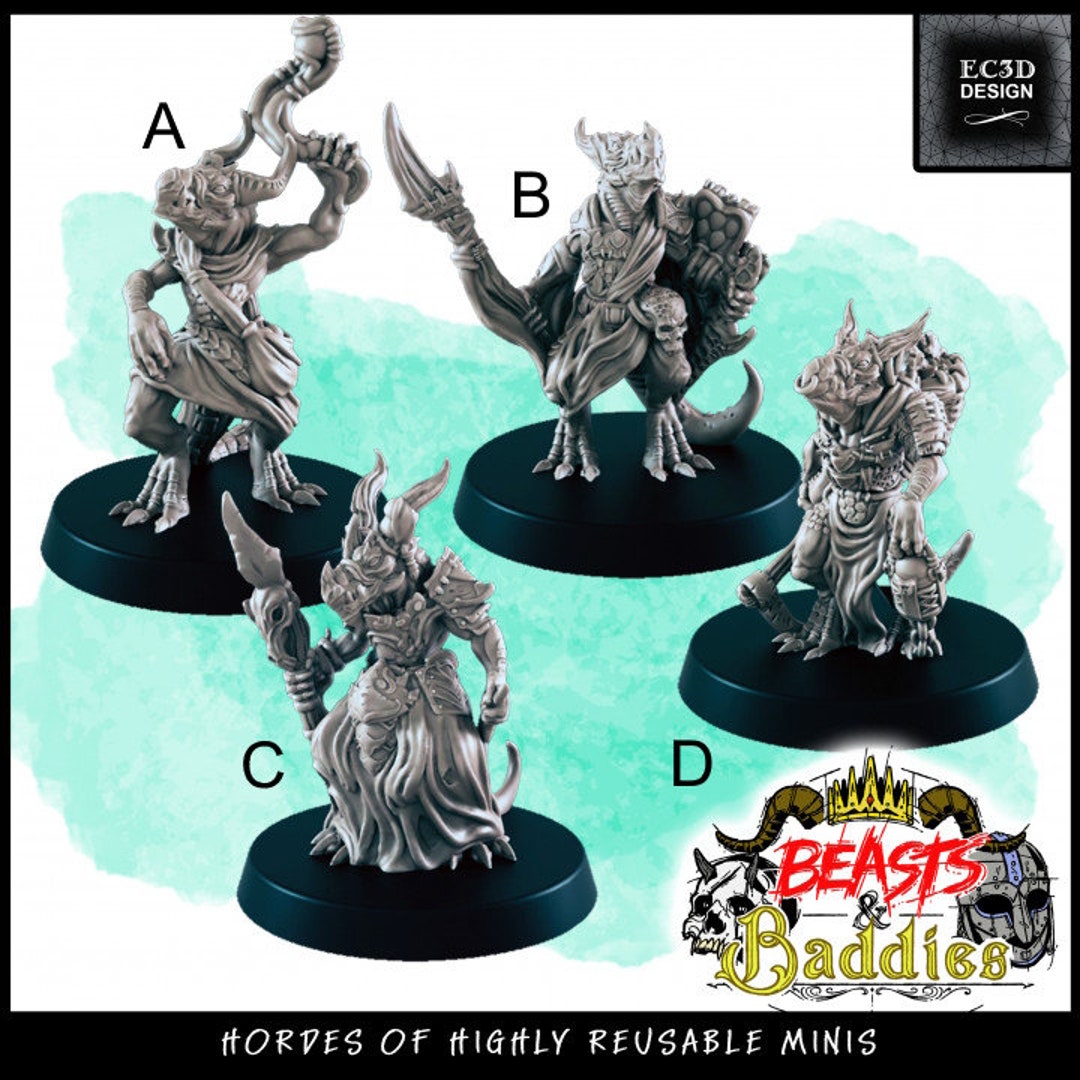 Kobold Tribe by EC3D Design - Etsy