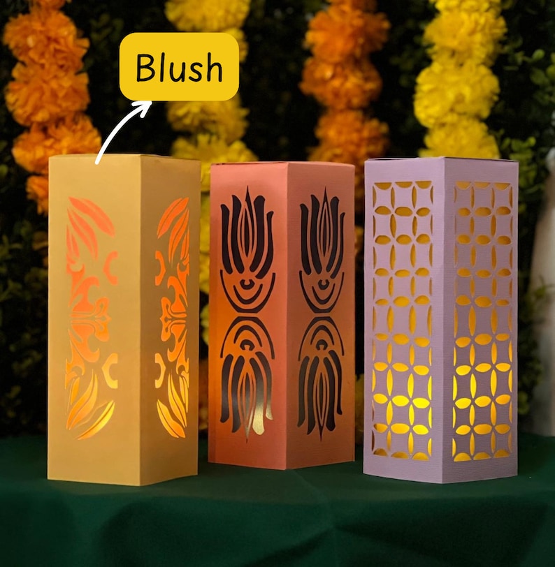 DIY Lantern Kit: 3 Festive Designs, Custom Colors - Etsy