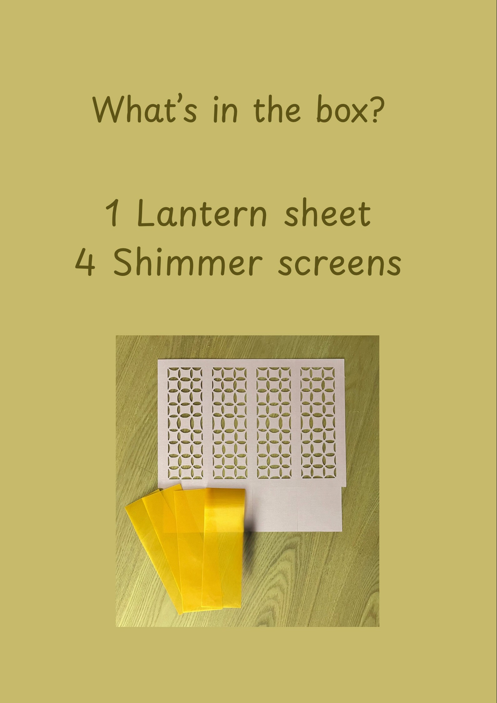 DIY Lantern Kit: 3 Festive Designs, Custom Colors - Etsy
