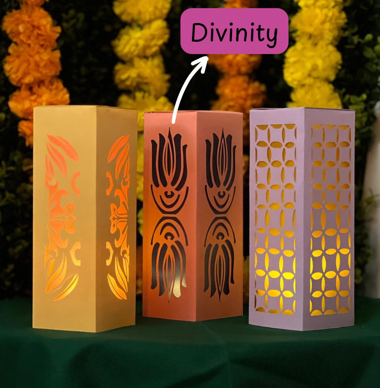 DIY Lantern Kit: 3 Festive Designs, Custom Colors - Etsy
