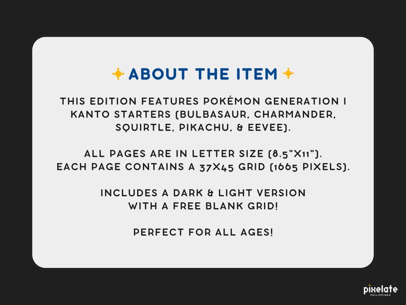 Pokémon Generation 1 Color-by-number Pages | Pixel Art | Printable ...