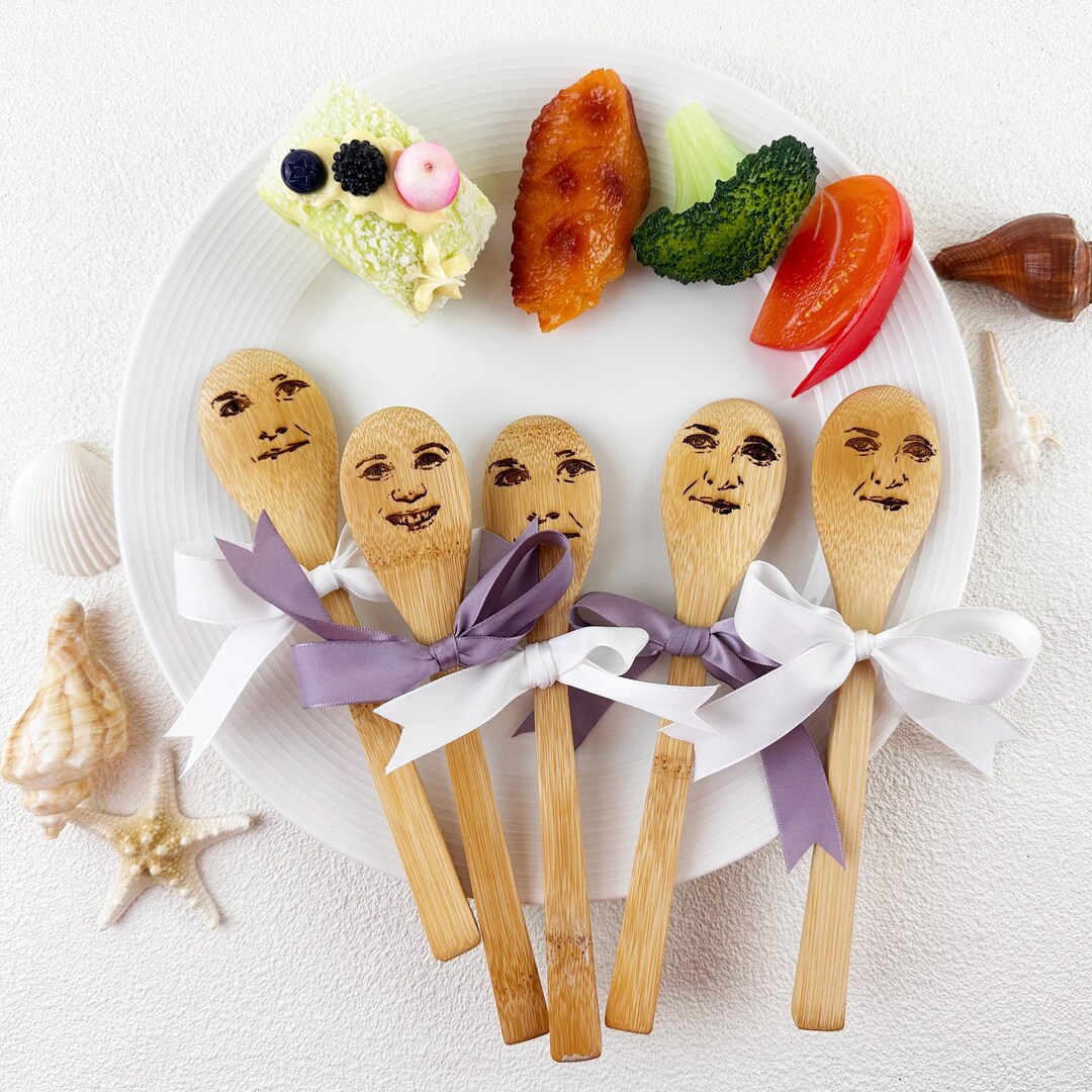 Face on a Spoon,engraved Portrait Spoon,personalized Photo Spoon,fun ...