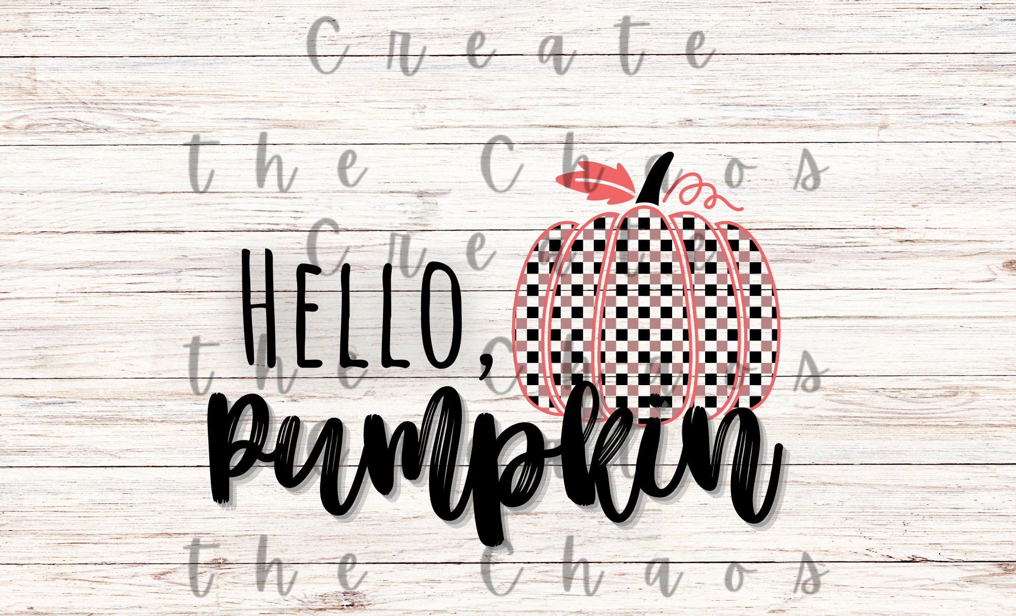 Hello Pumpkin PNG Digital File - Etsy