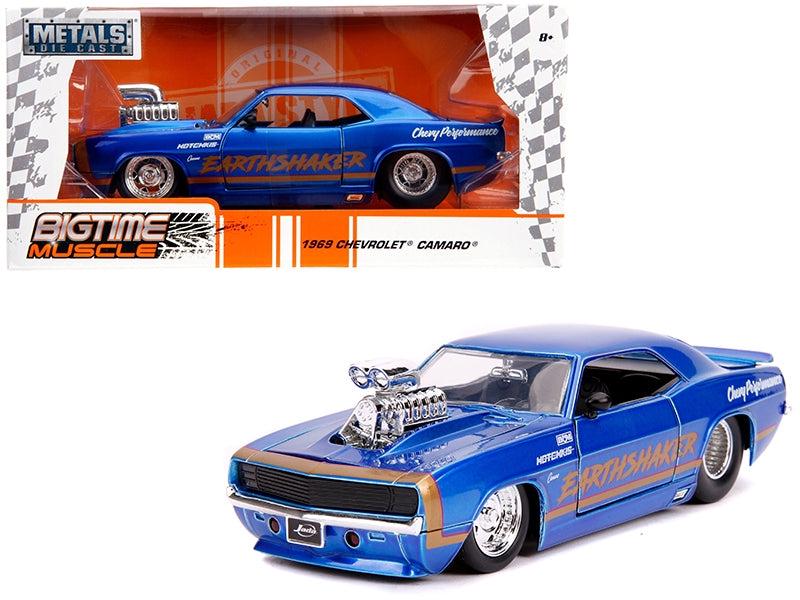 1969 Chevrolet Camaro "earthshaker" Candy Blue With Gold Stripe ...