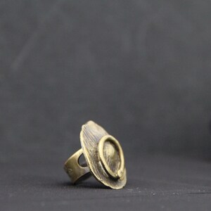 Large Boho Ring , Bronze Handmade Ring , Ethnic Unique Jewelry , Large ...