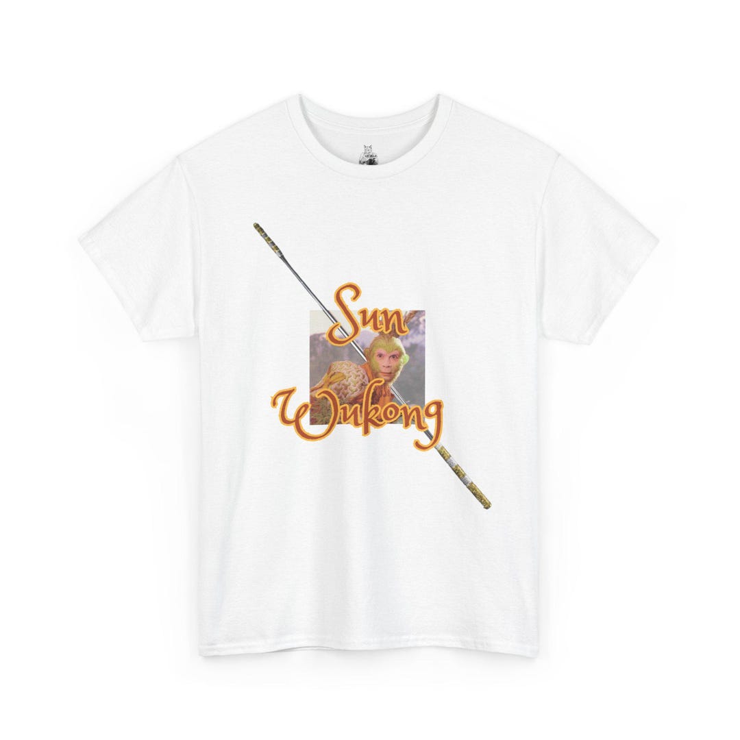 Vintage Sun Wukong T-shirt, Retro Chinese Mythology Graphic Tee - Etsy