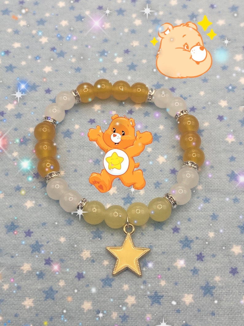 Care Bears Inspired Beaded Bracelets - Etsy