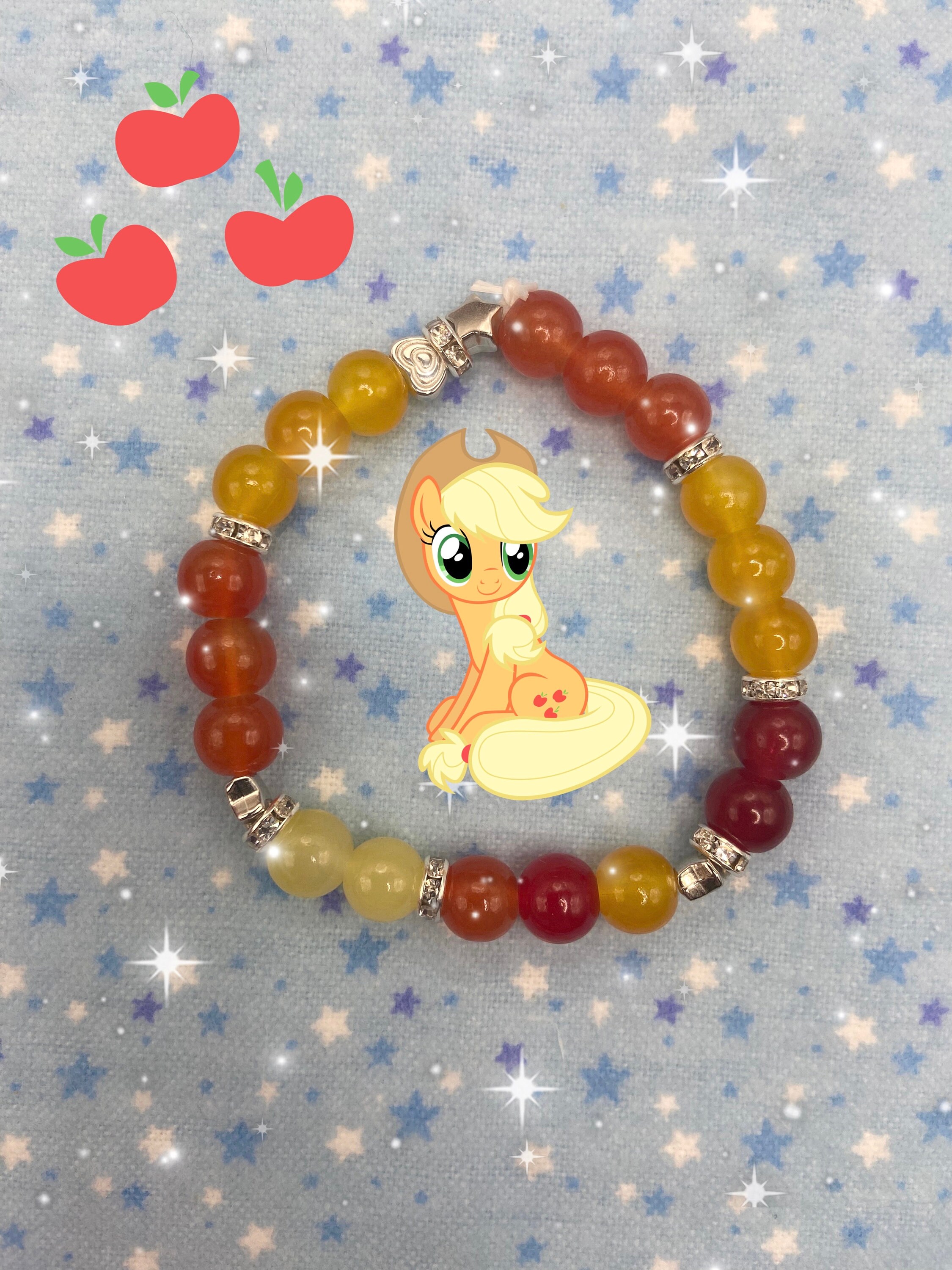 My Little Pony Inspired Beaded Bracelets - Etsy