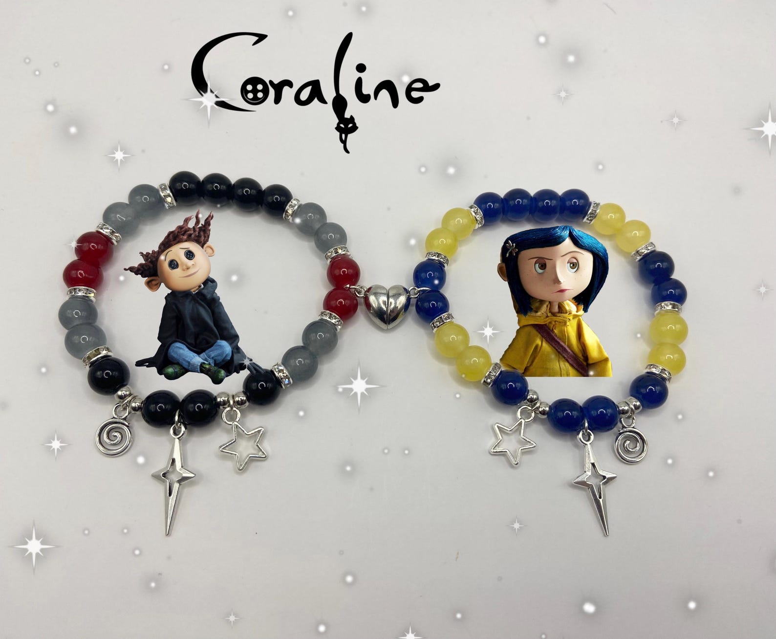 Coraline Matching Bracelets - Etsy