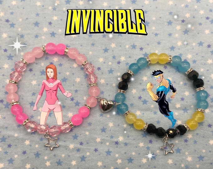 Atom Eve and Invincible Matching Bracelets - Etsy