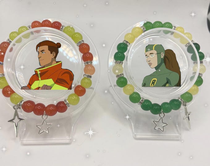 Rex Splode and Shrinking Rae Matching Bracelets - Etsy