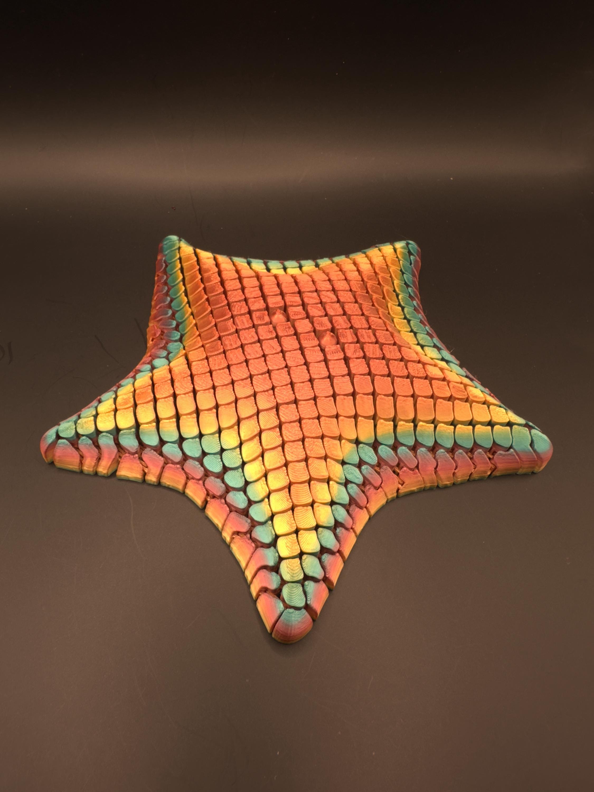 Articulating Chubby Starfish Fidget Figurine - Etsy