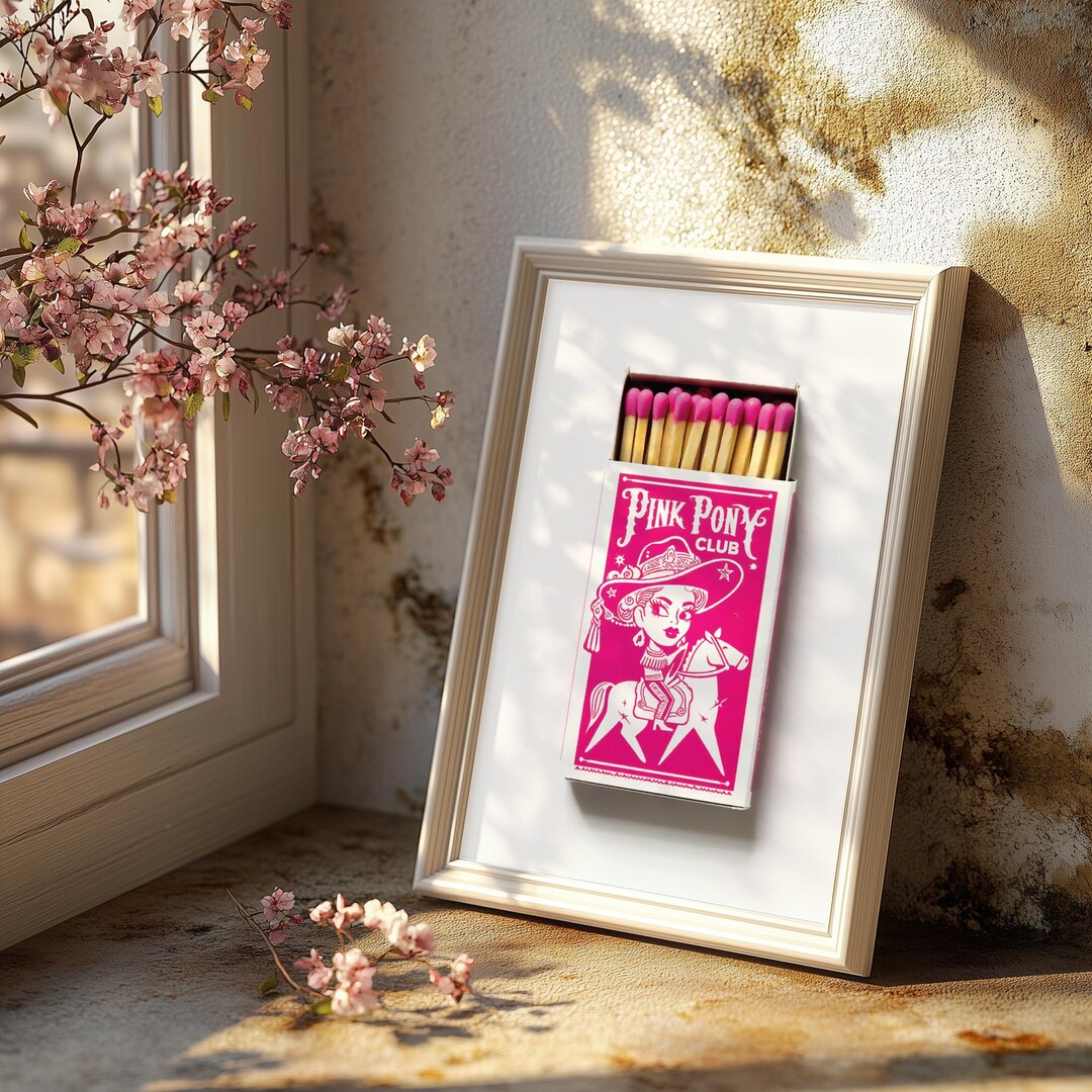 Pink Pony Club Print Trendy Pink Wall Decor Femininomenon Printable ...
