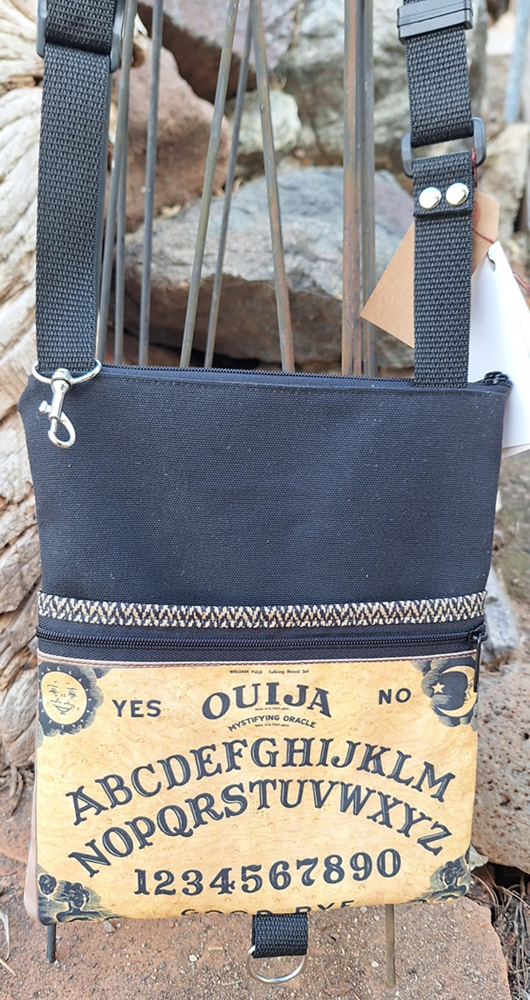 Ouija Crossbody/backpack. Can Convert to a Backpack . 4 Exterior ...