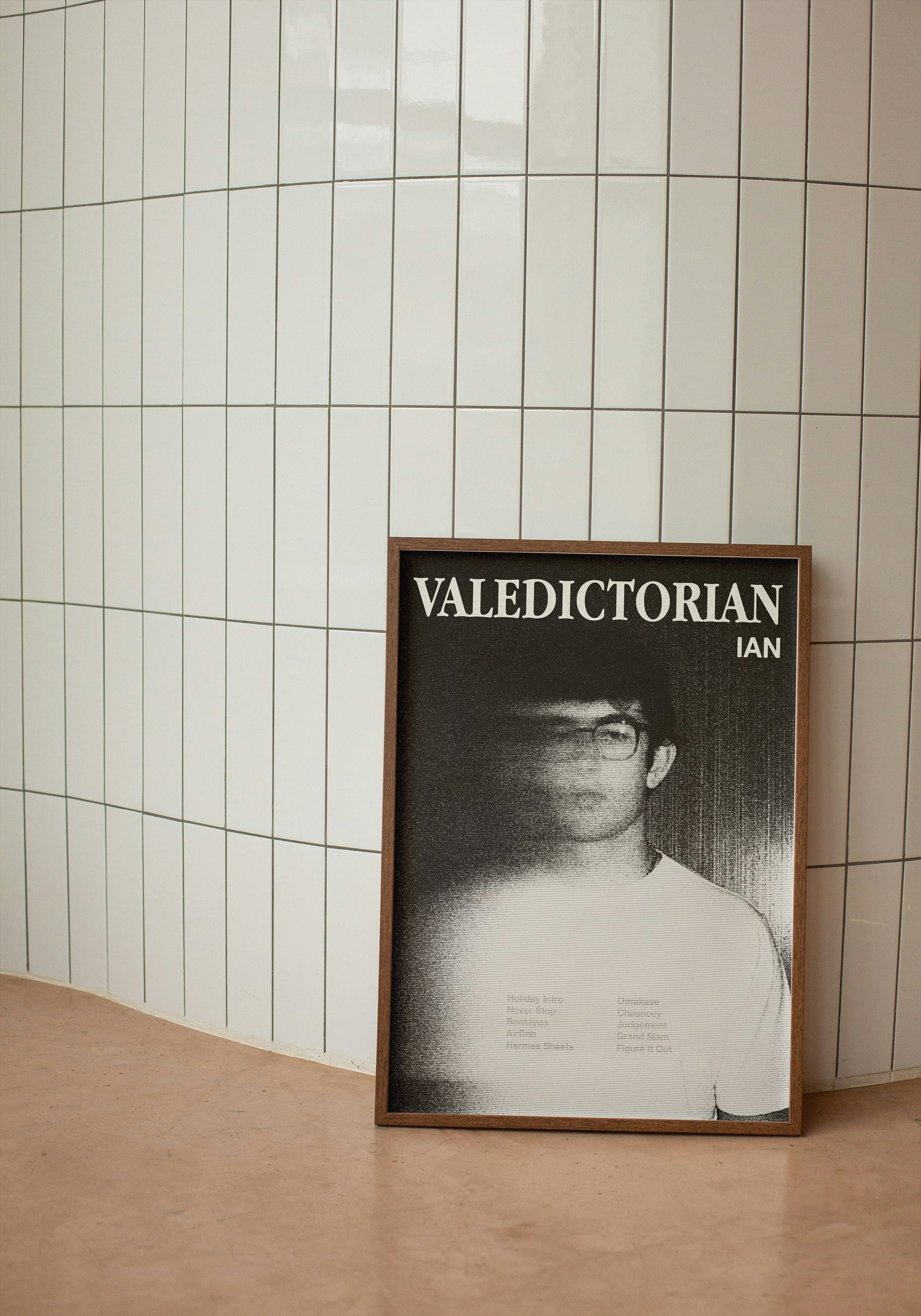 Ian Poster Print Valedictorian Album Art Hip-hop Home Decor Unique Gift ...