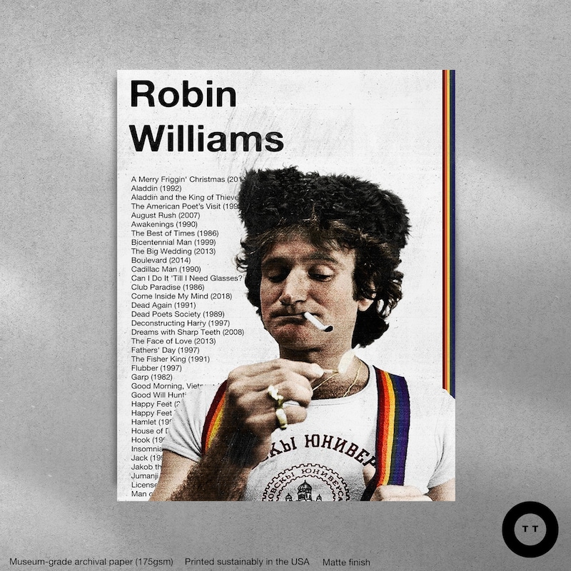 Robin Williams - Etsy