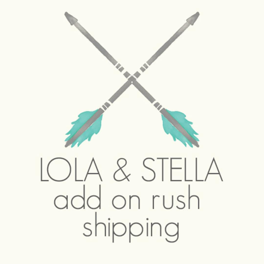 Rush Shipping Add on for Personalized Blankets - Etsy